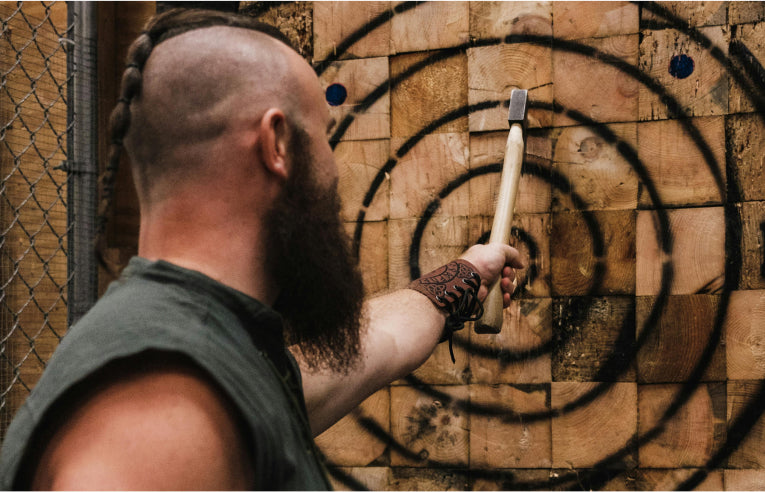 Axe Throwing – Clay Pigeon Adventures