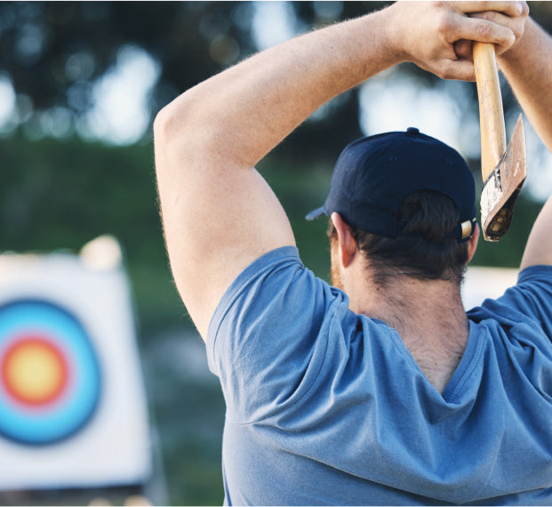 Axe Throwing – Clay Pigeon Adventures